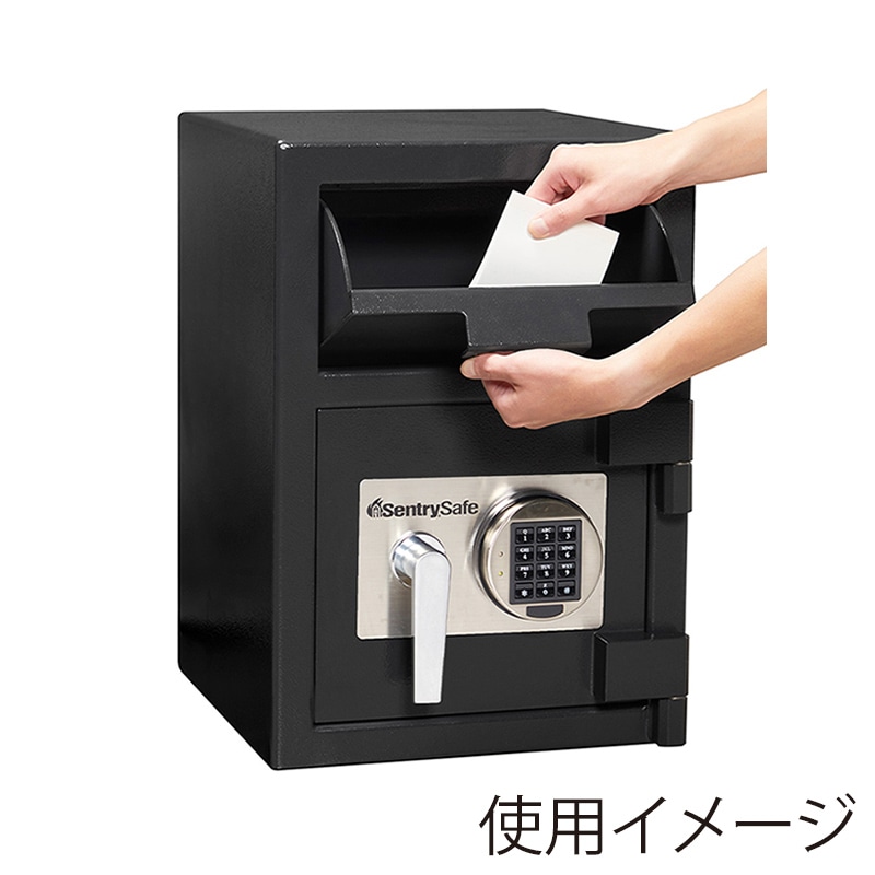 マスターロック・セントリー 据置型保管庫 投入式 26.6L テンキー DH-074E 1台（ご注文単位1台）【直送品】 包装用品・店舗用品の通販 シモジマ