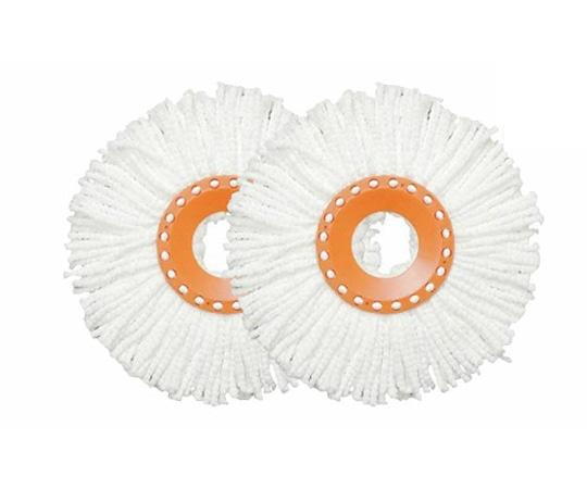 アイリスオーヤマ 回転モップ用 スペアヘッド 2個セット KMO-K2P 1個（ご注文単位1個）【直送品】 包装用品・店舗用品の通販 シモジマ