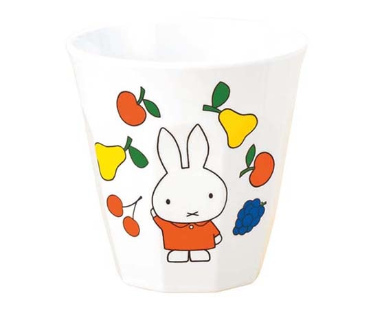 関東プラスチック工業 メラミン 子供食器 ミッフィーフルーツシリーズ カップ MW-280FR 2430600 1個（ご注文単位1個）【直送品 ...
