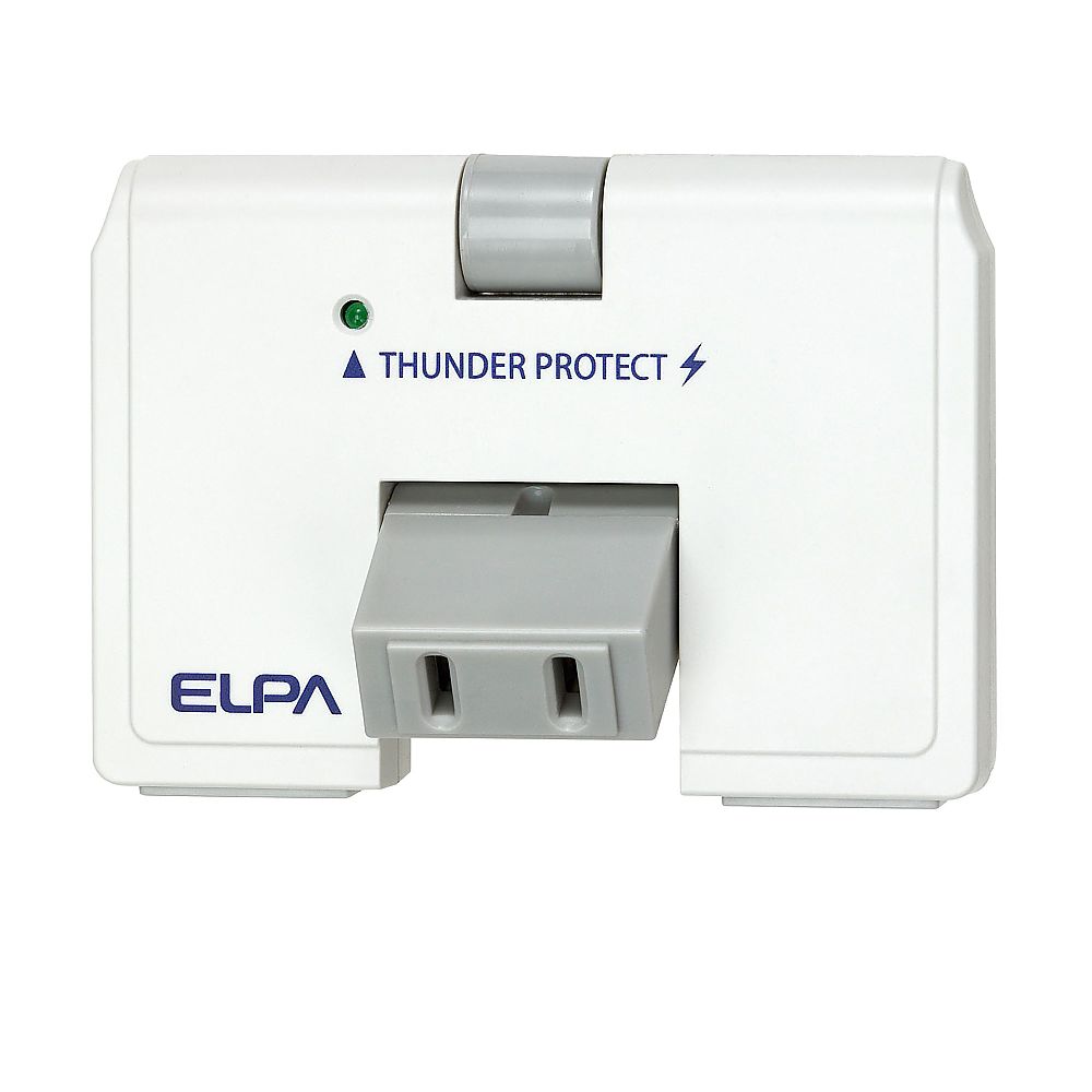 ELPA サージ付3PタップA-362SB (W) 1個 (ご注文単位1個) 【直送品】 包装用品・店舗用品の通販 シモジマ