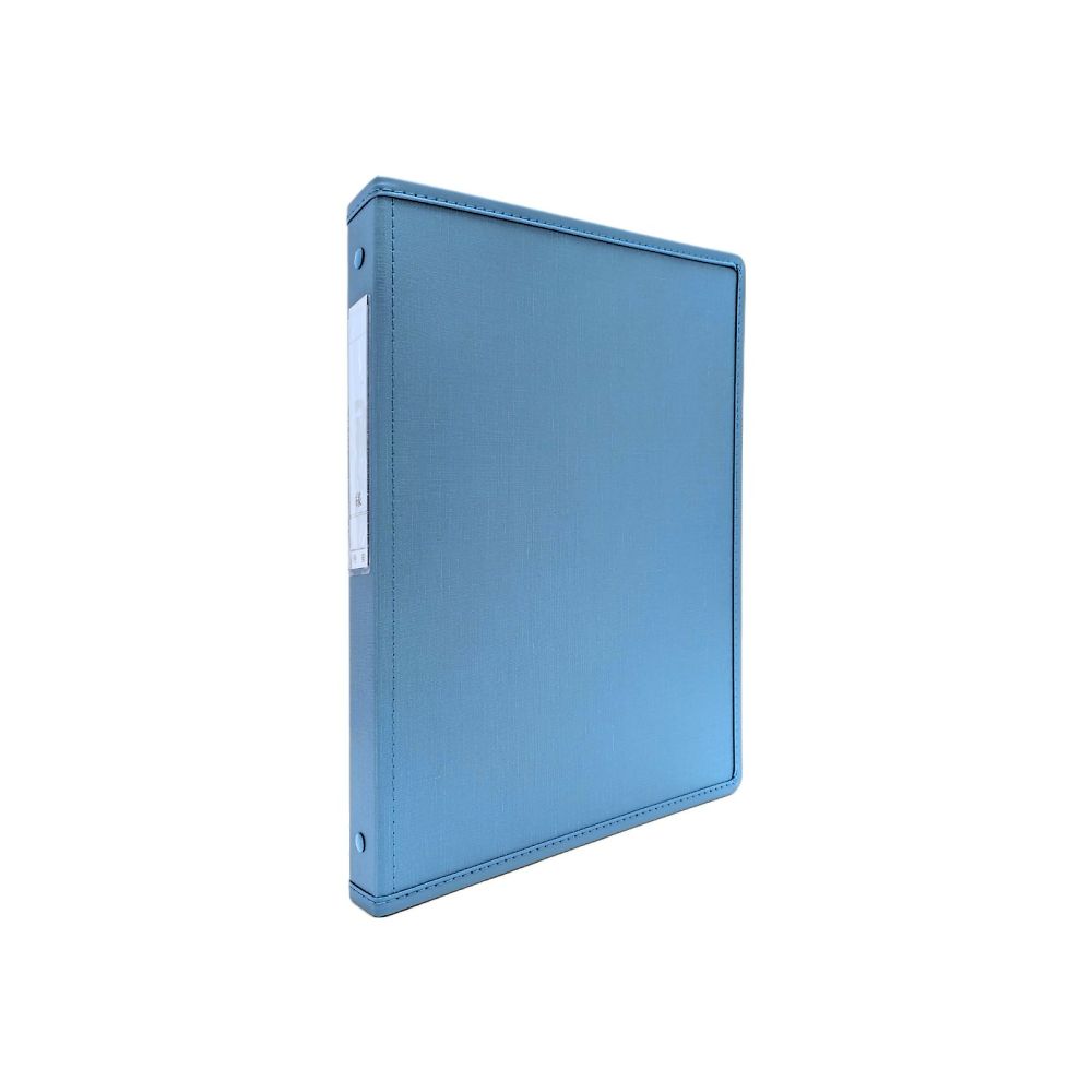 サンリーフ カルテブック (スタンダードタイプ) A4 4穴 ブルー 背幅30mmSK-430-4BL 1冊 (ご注文単位1冊) 【直送品】 包装用品・店舗用品の通販 シモジマ