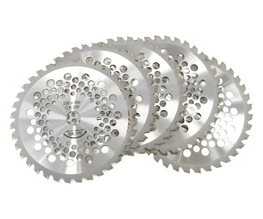 WIZ'A (アークランドサカモト) 草刈チップソー 230×36P 5枚組CK-230S 1セット (ご注文単位1セット) 【直送品】 包装用品・店舗用品の通販 シモジマ