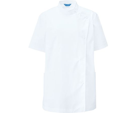 KAZEN レディス医務衣 半袖 白 4L 360-30 4L 1枚（ご注文単位1枚）【直送品】 包装用品・店舗用品の通販 シモジマ