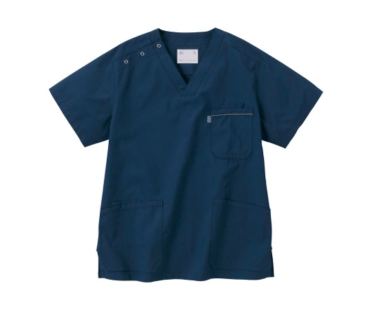 ミズノ（チトセ） 男女兼用スクラブ ネイビー SS MZ-0018 C-5 SS 1枚（ご注文単位1枚）【直送品】 包装用品・店舗用品の通販 シモジマ