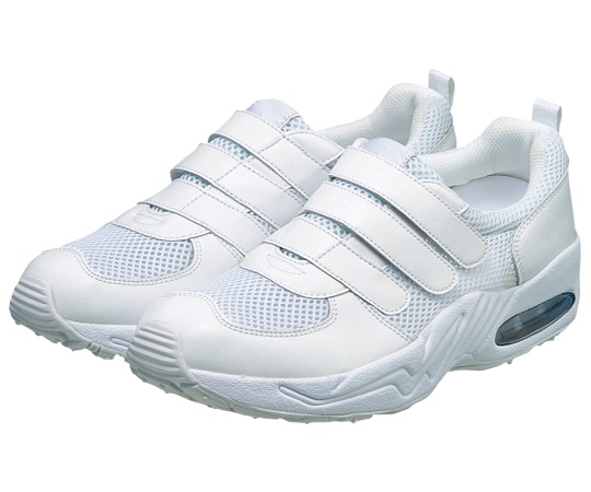 KAZEN スニーカー 白 24.5cm MX126 24.5cm 1足（ご注文単位1足）【直送品】 包装用品・店舗用品の通販 シモジマ