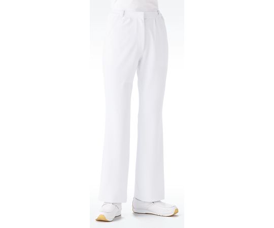 KAZEN レディススラックス 白 S 195-20 S 1枚（ご注文単位1枚）【直送品】 包装用品・店舗用品の通販 シモジマ