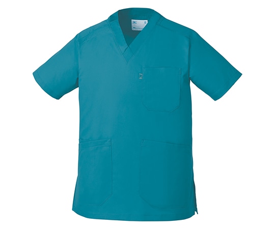 ミズノ（チトセ） 男女兼用スクラブ ターコイズ SS MZ0120-C69/SS 1枚（ご注文単位1枚） 包装用品・店舗用品の通販 シモジマ