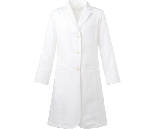 KAZEN レディズ診察衣 ホワイト 3L KZN410-10 3L 1枚（ご注文単位1枚）【直送品】 包装用品・店舗用品の通販 シモジマ