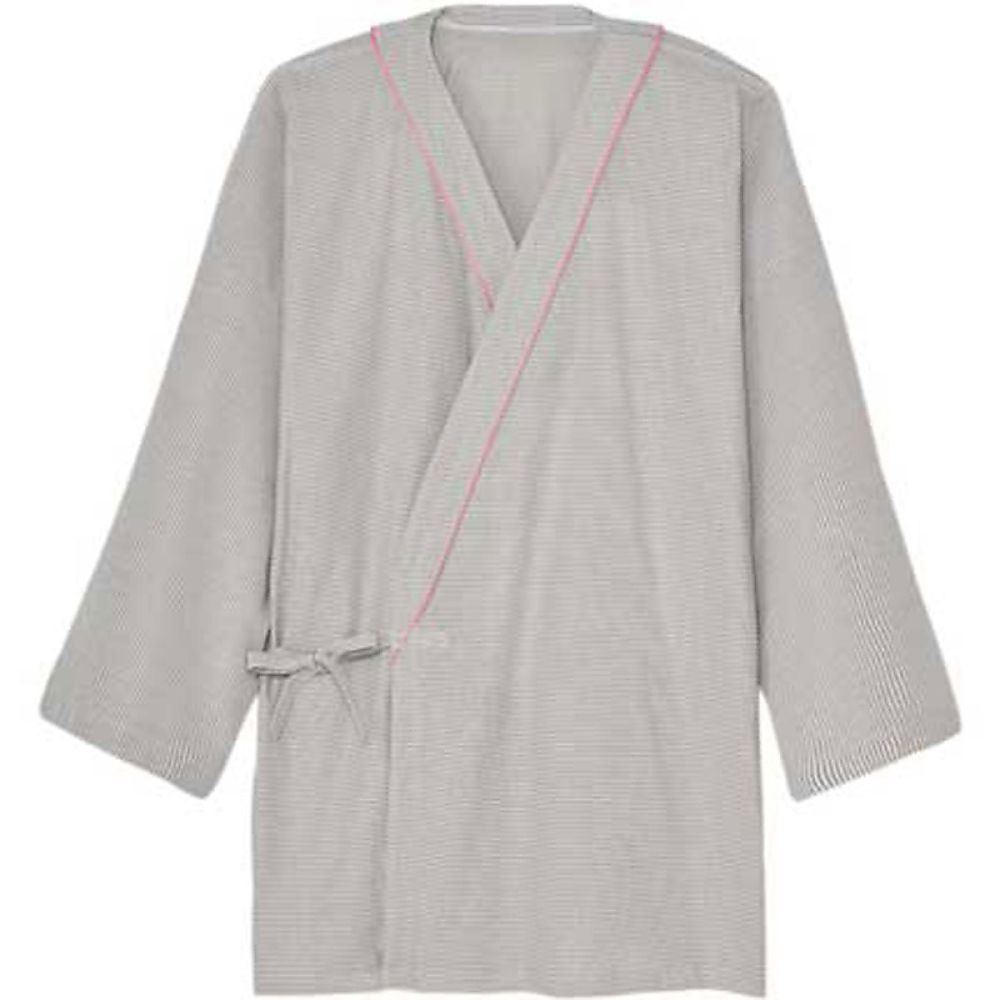 KIRAKU（トンボ） ニット患者衣 甚平 ベージュ M 1ケース（10枚入） CV012-28 M 1ケース（ご注文単位1ケース）【直送品 ...