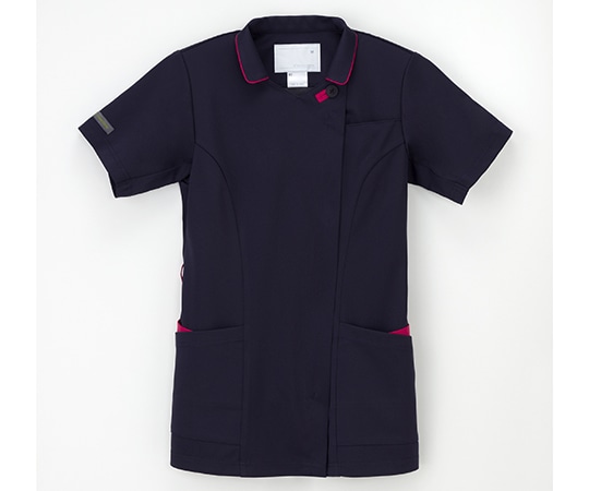 ナガイレーベン チュニック ネイビー+ピンク S AY-4222 1枚（ご注文単位1枚）【直送品】 包装用品・店舗用品の通販 シモジマ