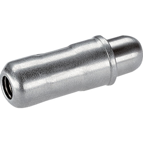 トラスコ中山 HALDER スプリングプランジャ スラストピン付 平滑タイプ ステンレス鋼 108-1444（ご注文単位1個）【直送品】 包装用品・店舗用品の通販 シモジマ