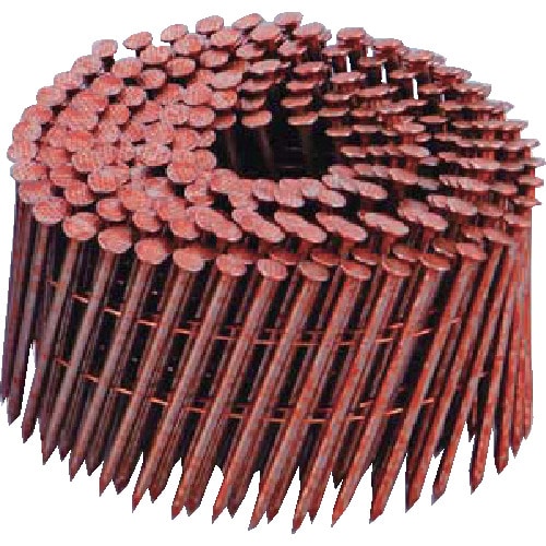 トラスコ中山 アマテイ カラーN釘/針金連結 JIS FC-N65 オレンジ 250P×10（ご注文単位1箱）【直送品】 包装用品・店舗用品の通販 シモジマ