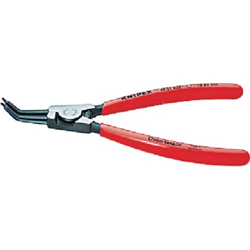 トラスコ中山 KNIPEX 4631-A42 軸用スナップリングプライヤー 45度（ご注文単位1個）【直送品】 包装用品・店舗用品の通販 シモジマ