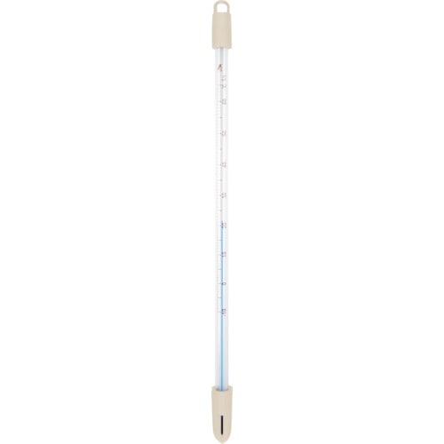 トラスコ中山 シンワ 棒状温度計 H-7C 青液 -10～65℃ 30cm ケース付（ご注文単位1本）【直送品】 包装用品・店舗用品の通販 シモジマ
