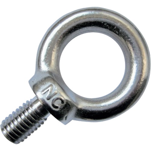 トラスコ中山 NANIWA アイボルト SUS304 M8（ご注文単位1個）【直送品】 包装用品・店舗用品の通販 シモジマ