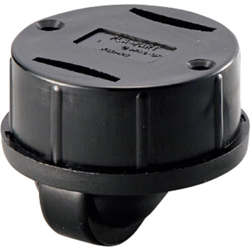 トラスコ中山 プラパート シークレットキャスター ウレタン車 φ26 低床21.5mm 黒 耐荷重50kgf 421-0195 (ご注文単位1 ...