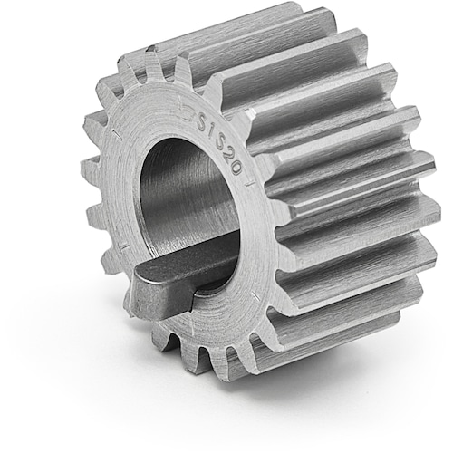 トラスコ中山 KG S45C平歯車 S1S20A＝1210 モジュール1.0 圧力角20度（並歯） 歯数20 形状A1 355-0524 (ご ...
