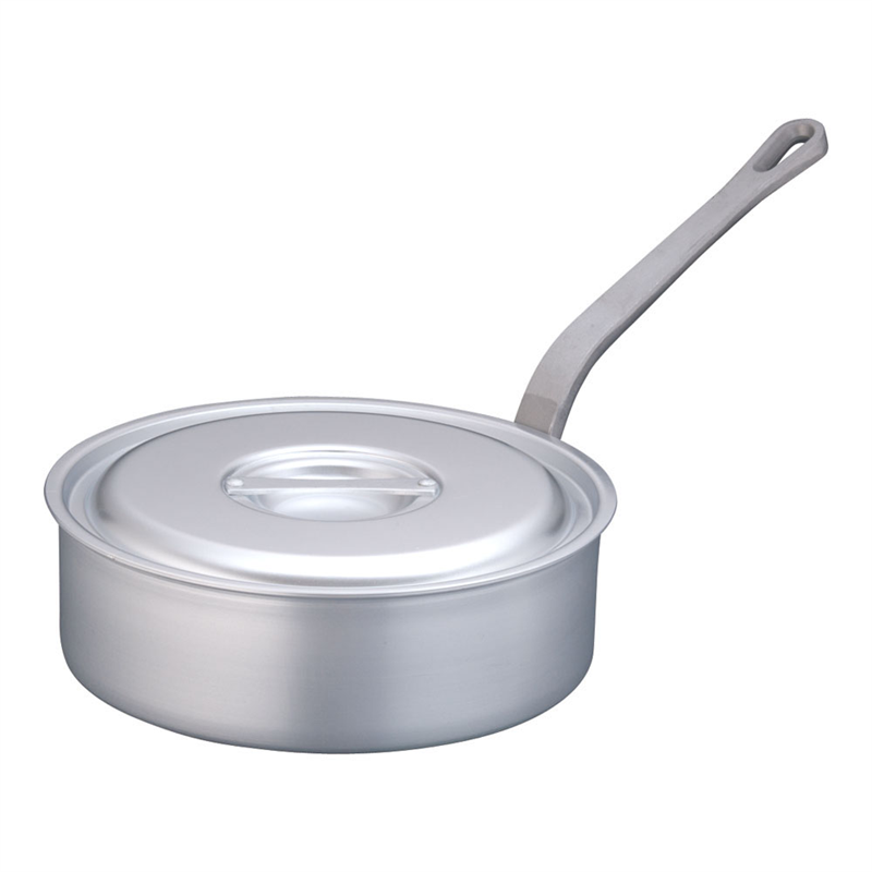 片手浅型鍋アルミニウム（アルマイト加工） （目盛付）TKG 30cm 1袋（ご注文単位1袋）【直送品】 包装用品・店舗用品の通販 シモジマ