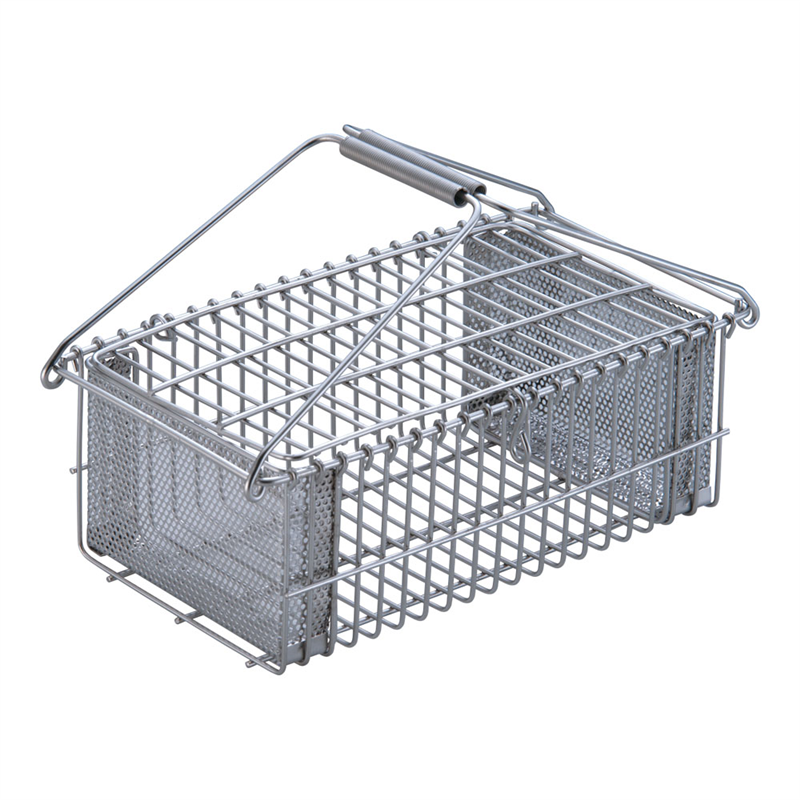 SA18-8スプーン消毒篭 大 1個（ご注文単位1個）【直送品】 包装用品・店舗用品の通販 シモジマ