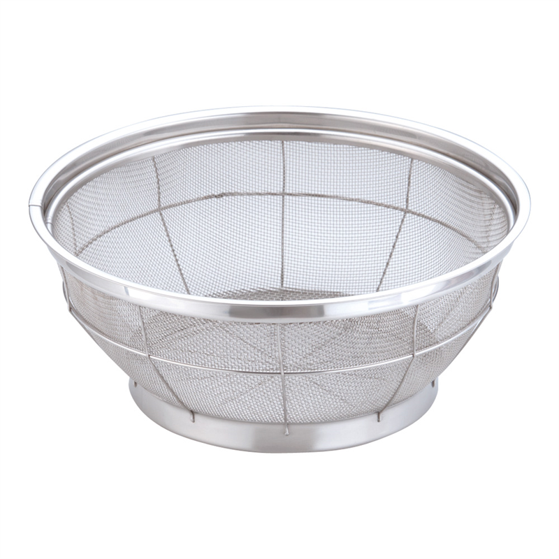 TKG ステンNEWマンモス浅型ざる 33cm 1袋（ご注文単位1袋）【直送品】 包装用品・店舗用品の通販 シモジマ