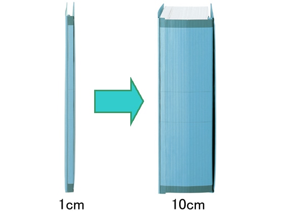 セキセイ のび～るファイル(エスヤード) A4タテ グリーン AE-50F-30 1冊（ご注文単位1冊)【直送品】 包装用品・店舗用品の通販 シモジマ