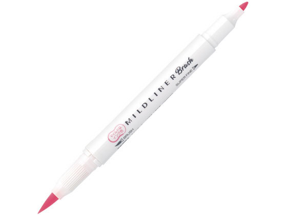 ゼブラ マイルドライナーブラッシュ マイルドピンク WFT8-MP 1本（ご注文単位1本)【直送品】 包装用品・店舗用品の通販 シモジマ