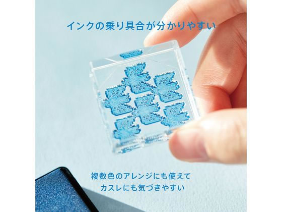 キングジム 透明スタンプ 氷印 (シュナウザ-) CLS22-018 1個（ご注文単位1個）【直送品】 包装用品・店舗用品の業務用通販 シモジマ公式