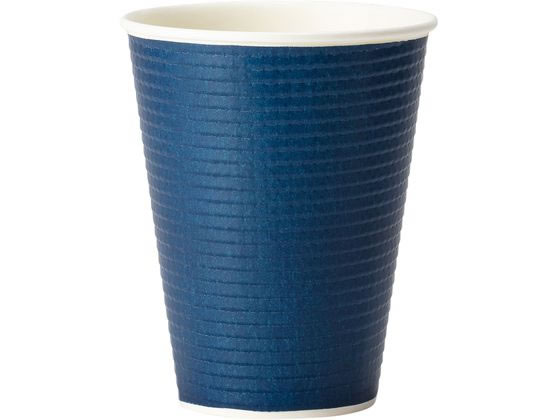 サンナップ エンボスカップ ダークブルー 340mL 25個 C3425EDBFS 1ﾊﾟｯｸ（ご注文単位1ﾊﾟｯｸ）【直送品】 包装用品・店舗用品の通販 シモジマ