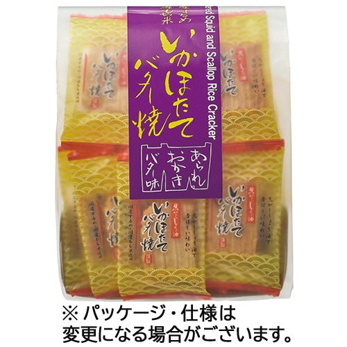 森白製菓 いかほたてバター焼 54g 1セット(12パック)/セット※軽（ご注文単位1セット）【直送品】 包装用品・店舗用品の通販 シモジマ