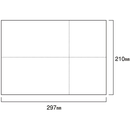 トッパンエッジ EIAJ標準納品書 A4ヨコ 白紙 EIAJ-02 2000枚/箱（ご注文単位1箱）【直送品】 包装用品・店舗用品の業務用通販 シモジマ公式