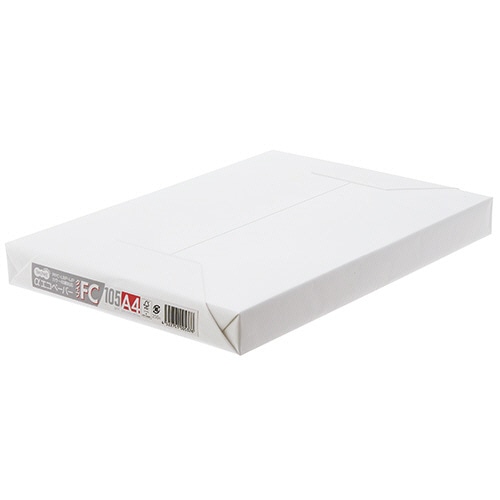 TANOSEE αエコペーパー タイプFC A4 厚口 105g 250枚/冊（ご注文単位1冊）【直送品】 包装用品・店舗用品の通販 シモジマ