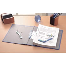 TANOSEE 両開きパイプ式ファイル A4タテ 500枚収容 50mmとじ 背幅66mm 青 10冊/セット（ご注文単位1セット）【直送品】 包装用品・店舗用品の通販 シモジマ