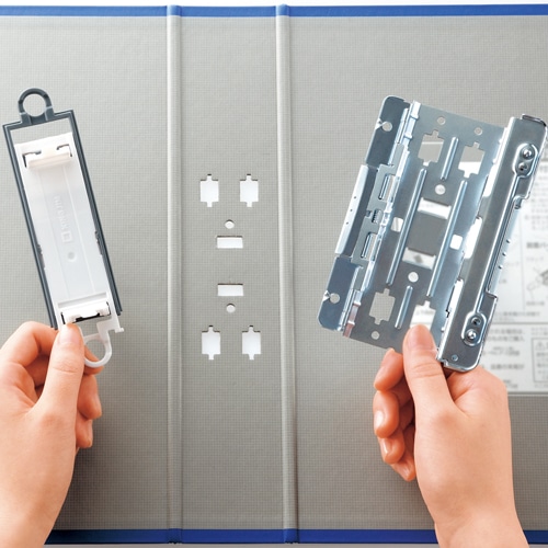 キングジム キングファイル スーパードッチ(脱・着)イージー A4ヨコ 1000枚収容 100mmとじ 背幅116mm 青 2480A 1冊（ご注文単位1冊）【直送品】 包装用品・店舗用品の ...