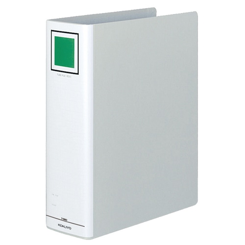 コクヨ チューブファイル(エコ) 片開き A4タテ 800枚収容 80mmとじ 背幅95mm シルバー フ-E680C 10冊/セット（ご注文単位1セット）【直送品】 包装用品・店舗用品の通販 ...