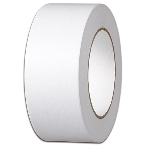 TANOSEE クラフトテープ 重ね貼可能 50mm×50m 白 50巻/セット（ご注文単位1セット）【直送品】 包装用品・店舗用品の業務用 ...