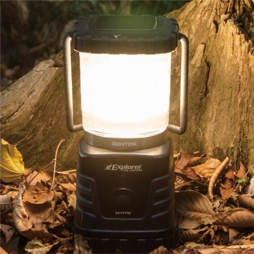 ジェントス 超暖色LEDランタン EX-X777D 1個（ご注文単位1個）【直送品】 包装用品・店舗用品の通販 シモジマ
