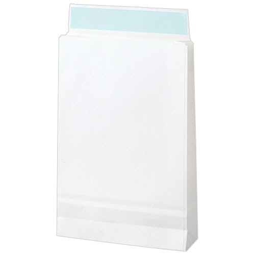 TANOSEE 宅配袋 特小 白 テープ付 100枚 12袋/箱（ご注文単位1箱）【直送品】 包装用品・店舗用品の業務用通販 シモジマ公式