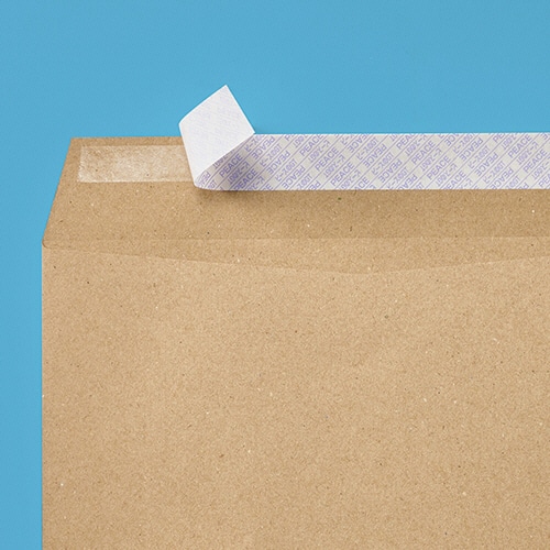 ピース RC100％未晒クラフト封筒 テープのり付 長3 80g/㎡ 〒枠あり 288-80 1000枚/箱（ご注文単位1箱）【直送品】 包装用品・店舗用品の業務用通販 シモジマ公式