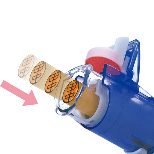 三菱鉛筆 ワンタッチ式印鑑ホルダー「はん蔵」 白 HLD2.1 1個（ご注文単位1個）【直送品】 包装用品・店舗用品の通販 シモジマ