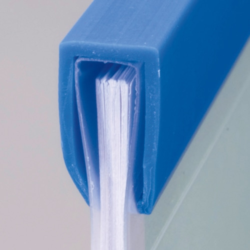 TANOSEE スライディングレールホルダー A3ヨコ 20枚収容 ホワイト 1パック（10冊）（ご注文単位1パック）【直送品】 包装用品・店舗用品の通販 シモジマ