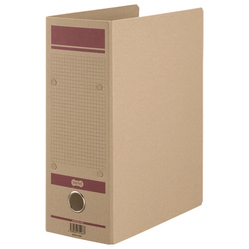 TANOSEE 保存用ファイルN（片開き） A4タテ 1000枚収容 100mmとじ 赤 1セット（24冊）（ご注文単位1セット）【直送品】 包装用品・店舗用品の通販 シモジマ