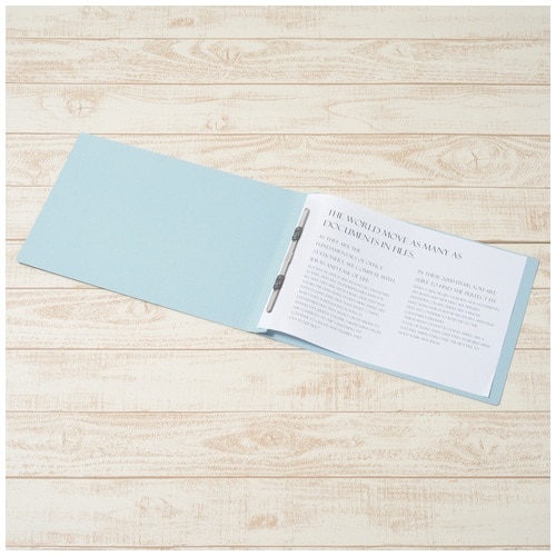 プラス PLUS フラットファイル ノンステッチ 012N B4E ロイヤルブルー 78-261 1袋（ご注文単位1袋）【直送品】 包装用品 ...