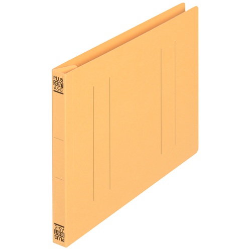 プラス PLUS フラットファイル縦罫A5E No.042NT YL 10冊 イエロー 1袋（ご注文単位1袋）【直送品】 包装用品・店舗用品の通販 シモジマ