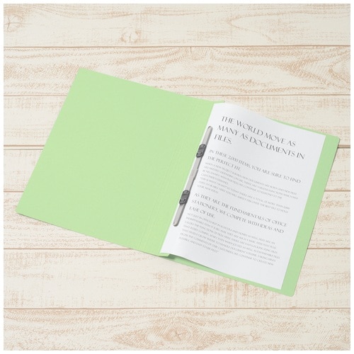 プラス PLUS PPフラットファイルA4S厚綴No.121PW R 1冊 グリーン 1冊（ご注文単位1冊）【直送品】 包装用品・店舗用品の ...