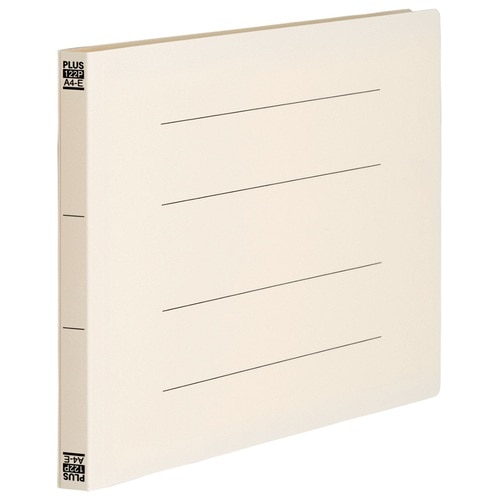プラス PLUS PPフラットファイルA4E No.122P IV(98353)NO.122P IV アイボリー 1袋（ご注文単位1袋）【直送品】 包装用品・店舗用品の業務用通販 シモジマ公式