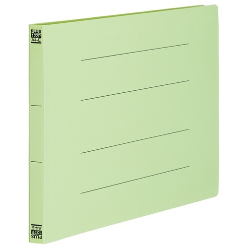 プラス PLUS PPフラットファイルA4E No.122P R(98356)NO.122P R グリーン 1袋（ご注文単位1袋）【直送品】 包装用品・店舗用品の通販 シモジマ