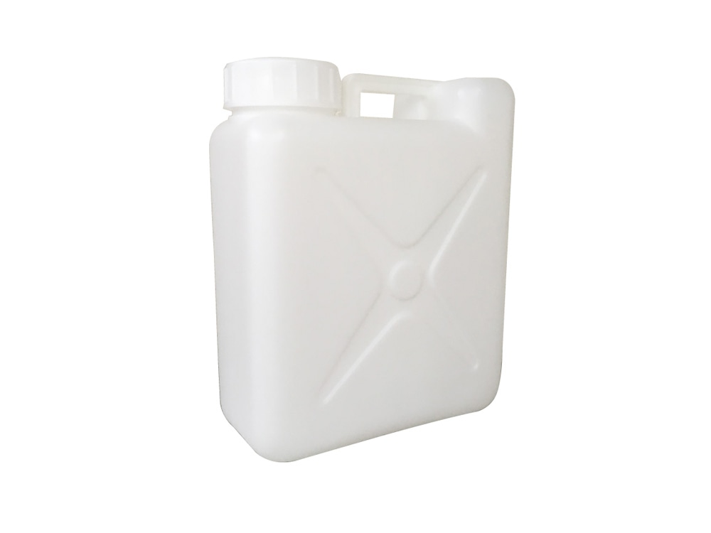 偏平広口缶 PE製（内ブタ付） 20L 1個 (ご注文単位1個)【直送品】 包装用品・店舗用品の通販 シモジマ