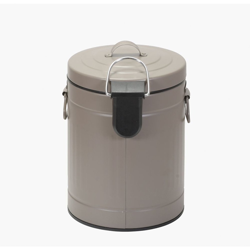 中山福 ゴミ箱 ペダル式 Boite 5L ブラウン NQ-0191 1個（ご注文単位1個）【直送品】 包装用品・店舗用品の通販 シモジマ