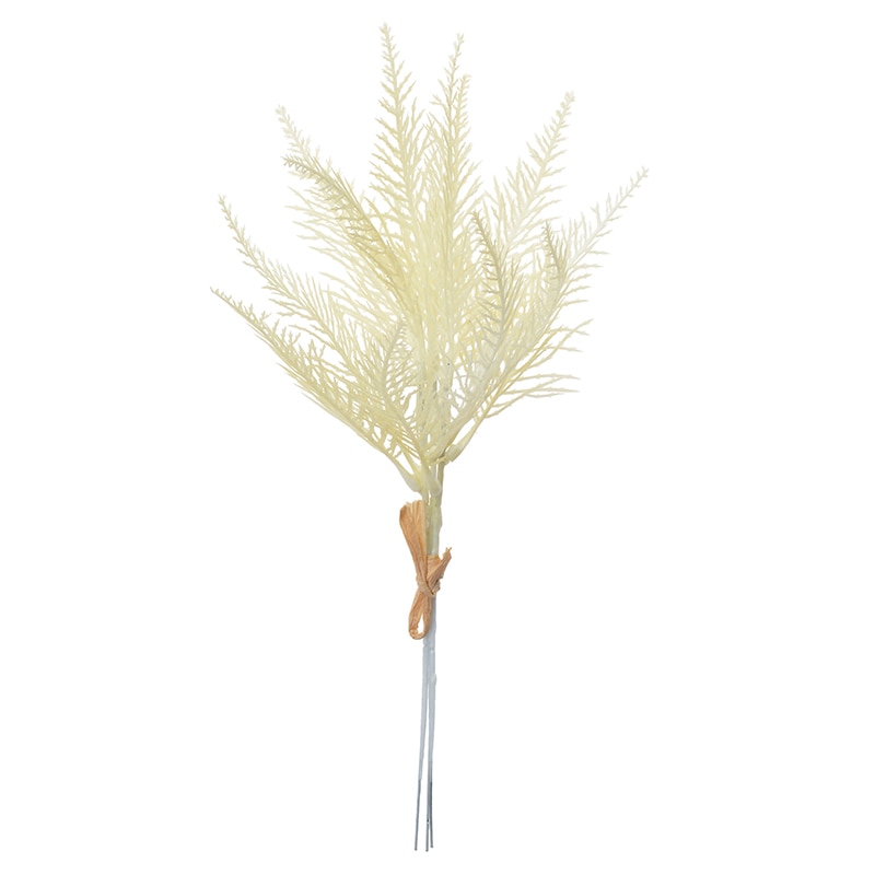 アスカ商会 造花・グリーン A-43854 サイプレスバンチ #008 ベ-ジュ 1束（ご注文単位1束）【直送品】 包装用品・店舗用品の通販 シモジマ