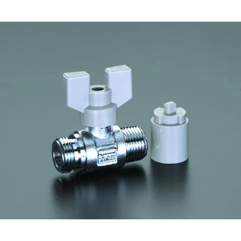 エスコ EA425AB-13 R1/2”xG1/2”ボールバルブ 1個（ご注文単位1個）【直送品】 包装用品・店舗用品の業務用通販 シモジマ公式